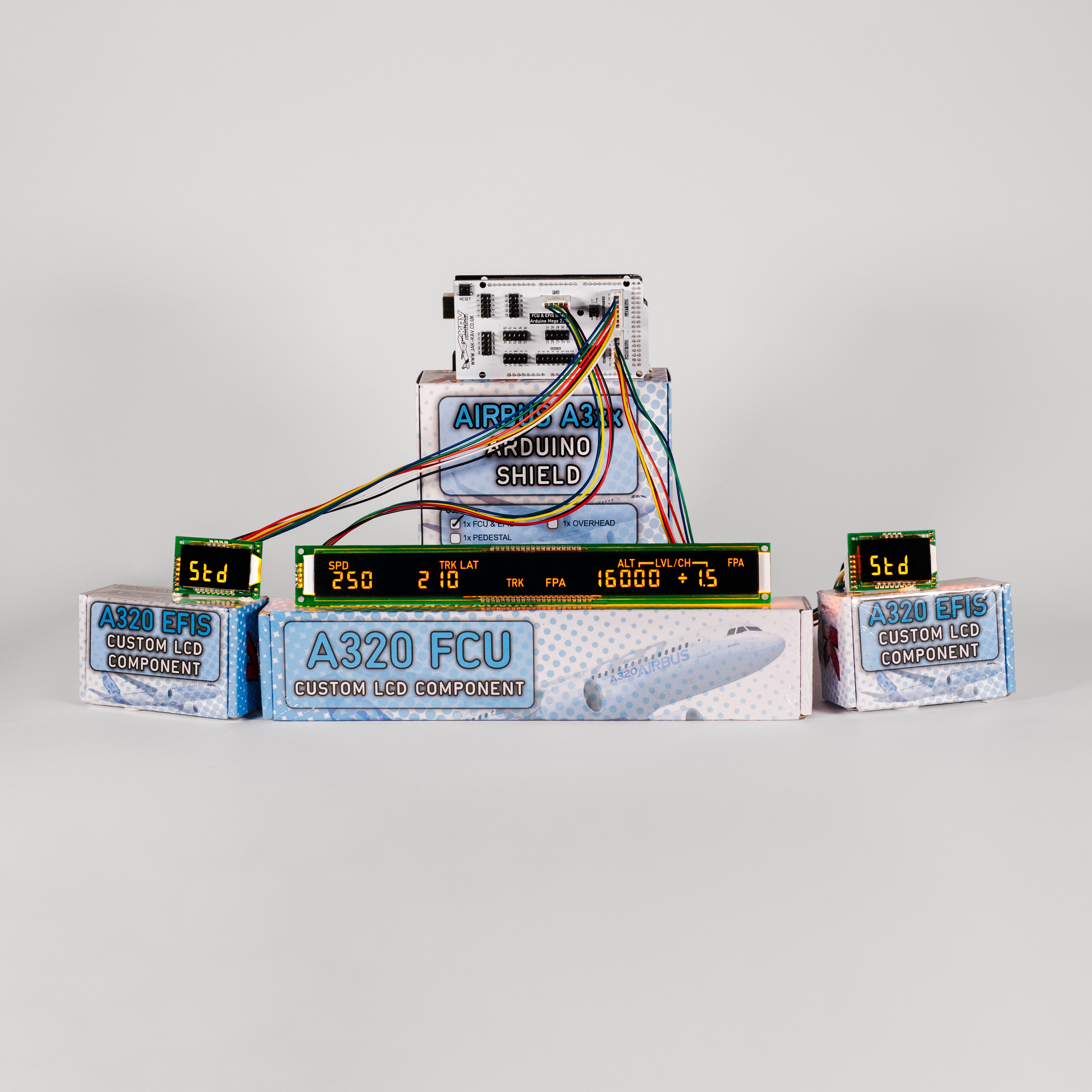Glareshield Bundle With Arduino Shield Kav Simulations