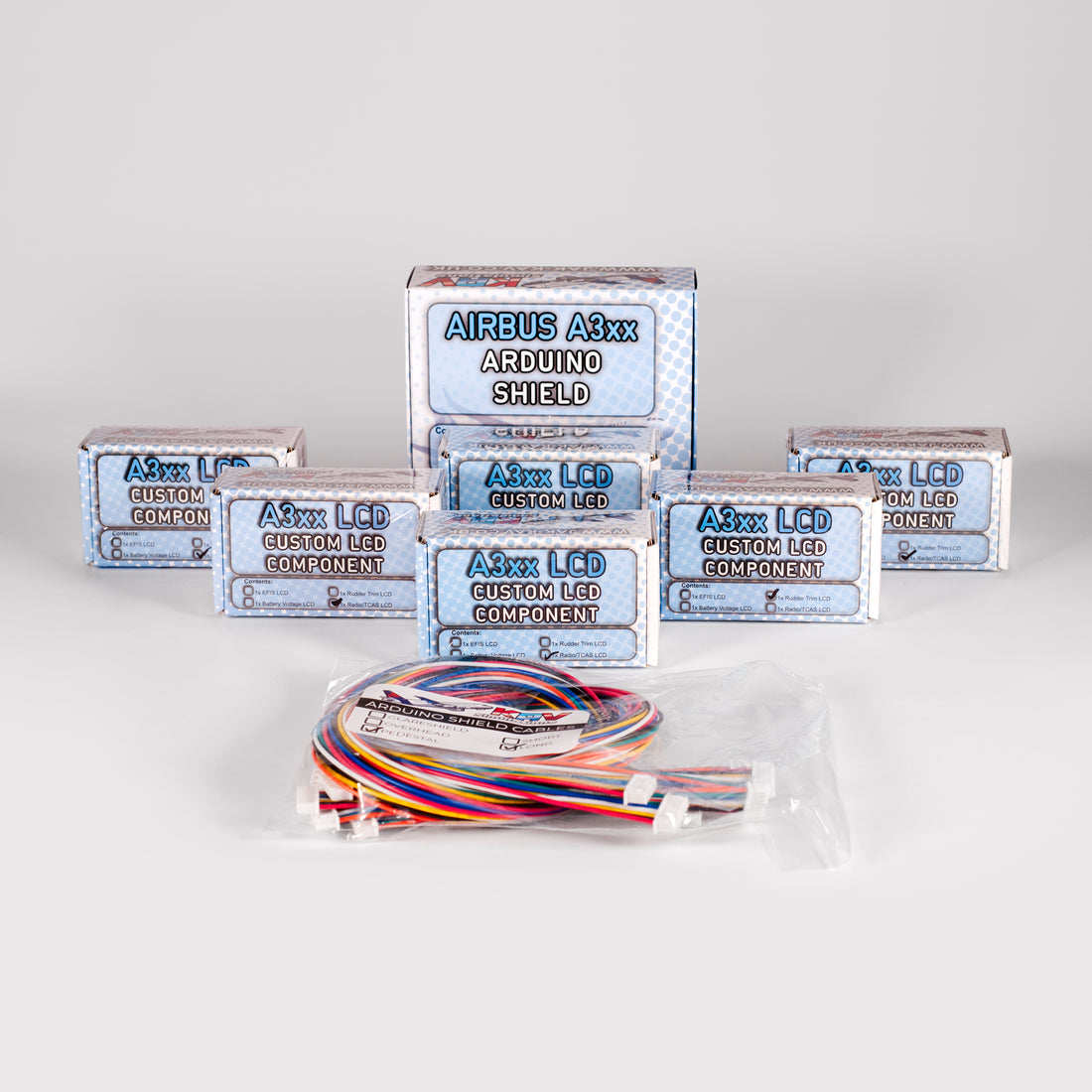 Pedestal Bundle With Arduino Shield – Kav Simulations